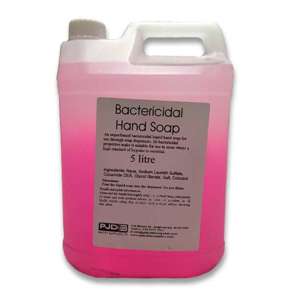 ANTI BACTERIAL HAND SOAP UNPERFUMED PINK, 5L – CountryfarmsuppliesUK