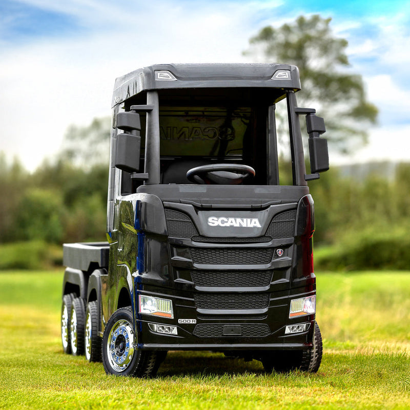 Official Scania Black 24v Ride-On Truck & Trailer – Country Farm ...