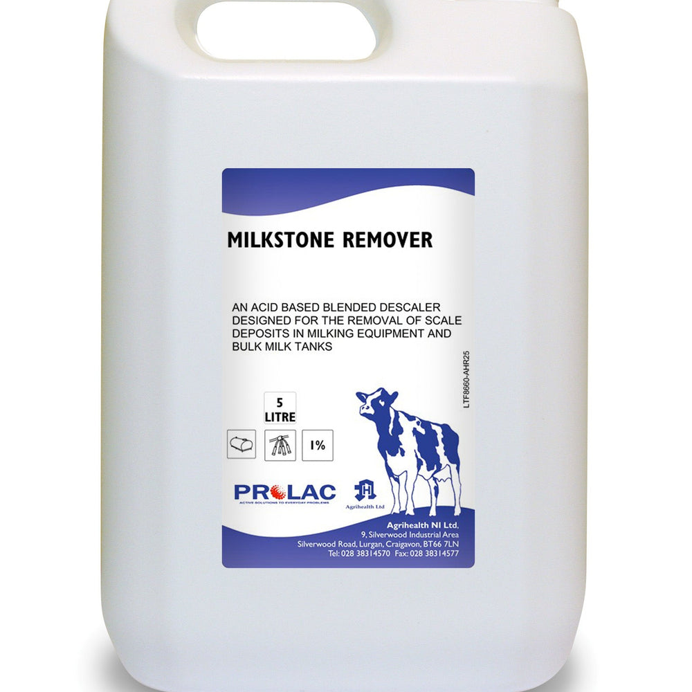 Prolac Milkstone Remover 5L – CountryfarmsuppliesUK