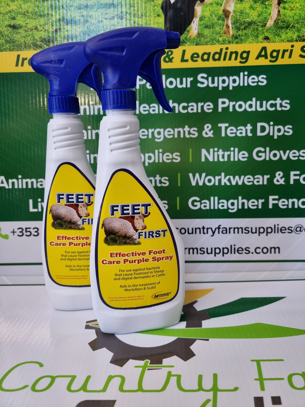 FEET FIRST Spray 500ml (Sheep and Cattle) NOVAVET – Country Farm ...