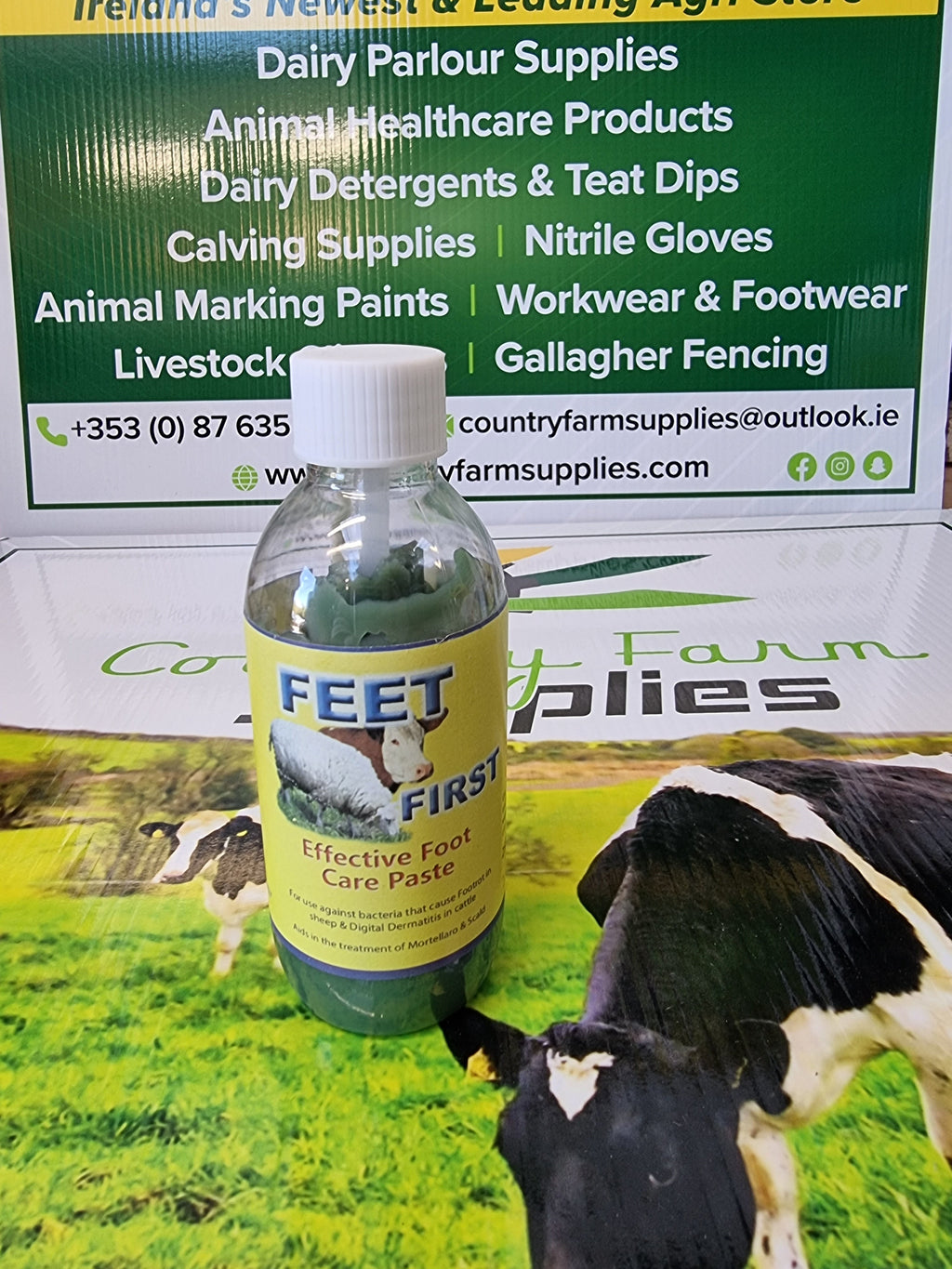 FEET FIRST Paste 250ml (Sheep and Cattle) NOVAVET – CountryfarmsuppliesUK