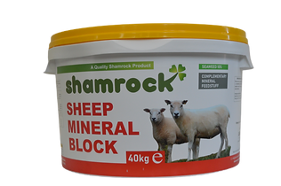 Shamrock Sheep Mineral Block – CountryfarmsuppliesUK